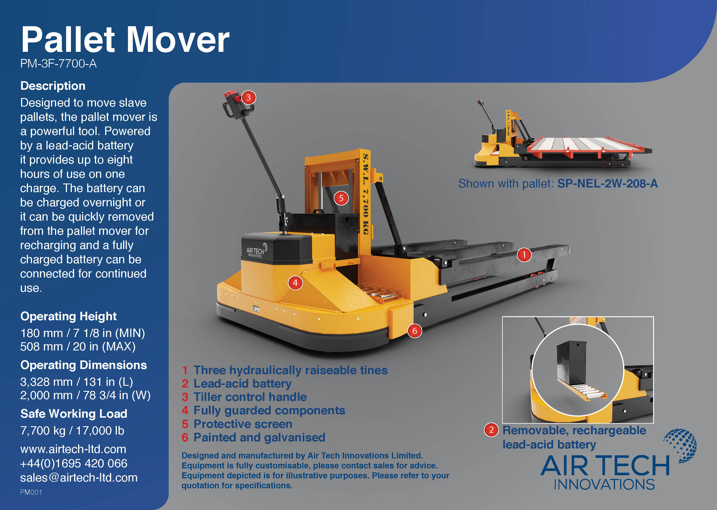 Slave Pallet - LD3 - 2 Way | Airtech Innovations LLC